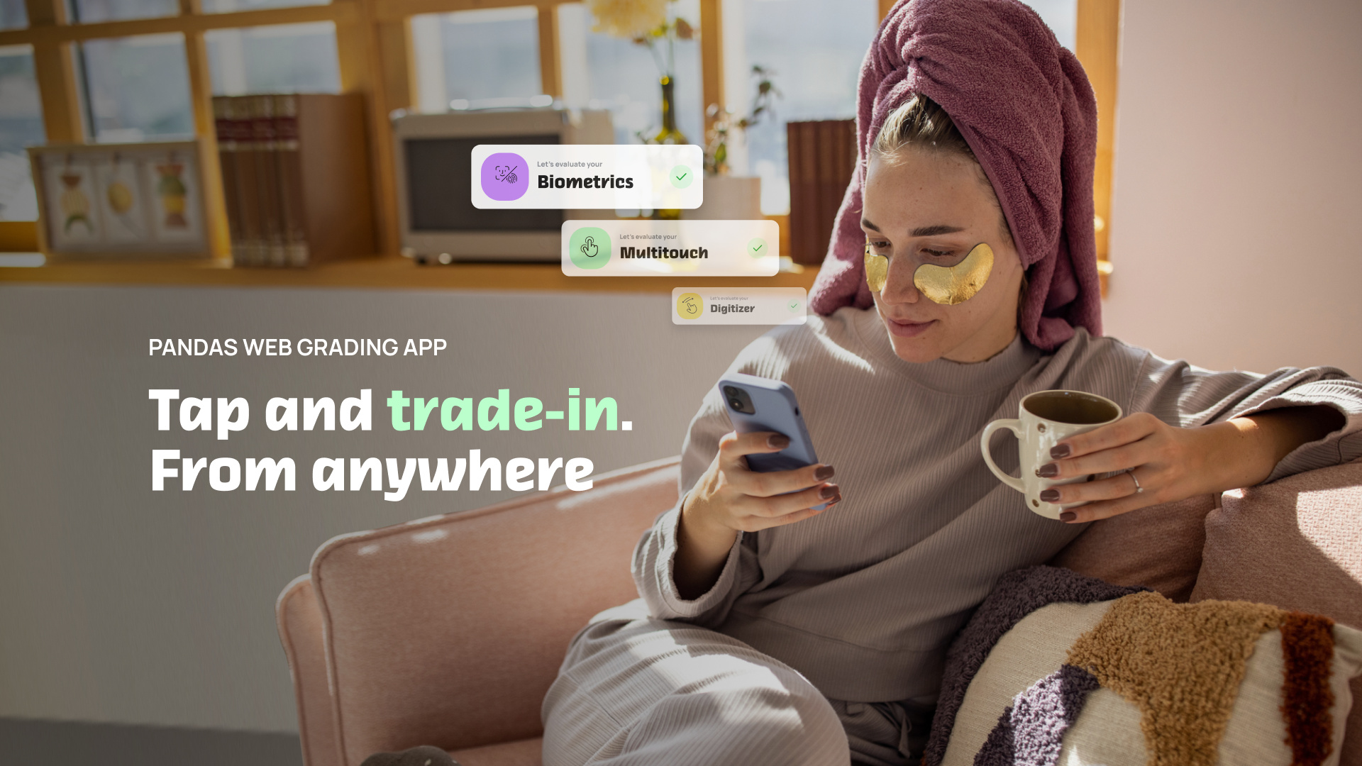 Web Grading App: Trade-in from anywhere | Pandas.io